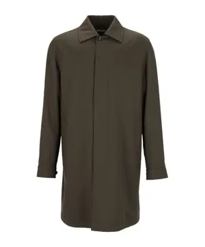 Zegna Motorin Long Raincoat