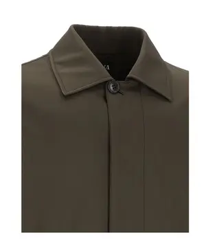 Zegna Motorin Long Raincoat