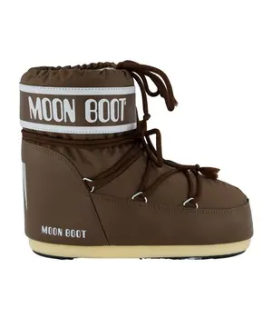 Moon Boot Icon Logo Printed Lace-up Boots