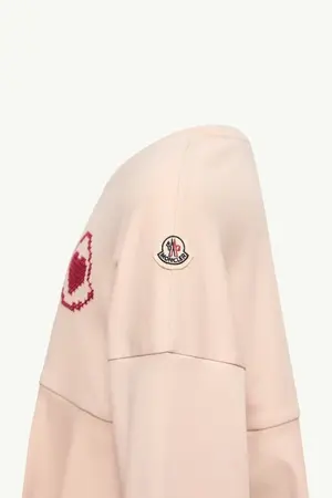 Moncler Heart Logo Cotton Long Sleeve T-shirt