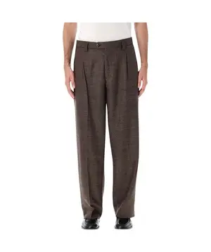 MFPEN Service Pleated Pants - Brown
