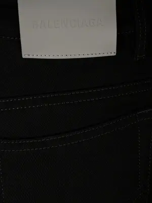 Balenciaga High-rise Straight Jeans