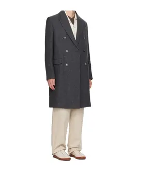 AMI Paris Double-breasted Tailored Coat