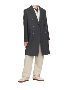 AMI Paris Double-breasted Tailored Coat