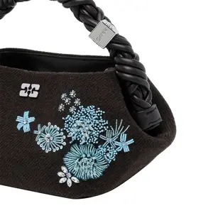 GANNI Bou Mini Bead-embellished Shoulder Bag