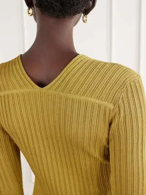 Proenza Schouler Roux Ribbed Top