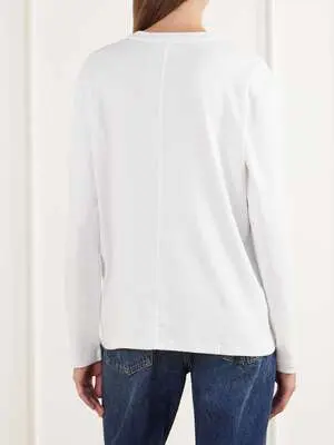 FLORE FLORE Maggie Organic Cotton-jersey T-shirt