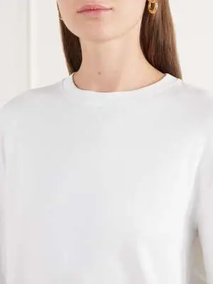 FLORE FLORE Maggie Organic Cotton-jersey T-shirt