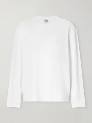 FLORE FLORE Maggie Organic Cotton-jersey T-shirt - White