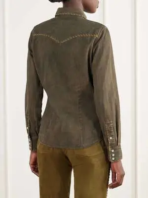 Ralph Lauren Whipstitched Denim Shirt