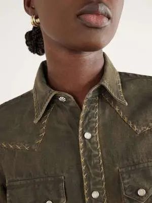 Ralph Lauren Whipstitched Denim Shirt
