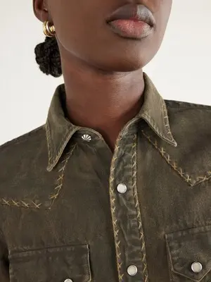 Ralph Lauren Whipstitched Denim Shirt