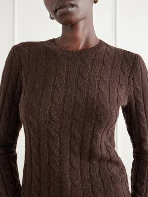 Polo Ralph Lauren Julianna Cable-knit Cashmere Sweater