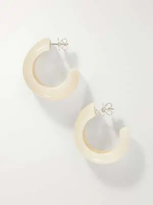 HUNTING SEASON The Halfmoon Tagua Seed Earrings