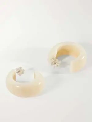 HUNTING SEASON The Halfmoon Tagua Seed Earrings