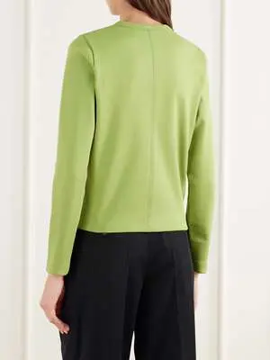 FLORE FLORE Poppy Organic Cotton-jersey Cardigan