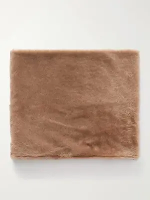 Tove Bonne Shearling Snood Brown