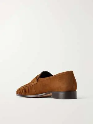 EMME PARSONS Girona Suede Penny Loafers