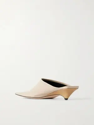 CHRISTEN Edge Stretch 35 Leather Mules