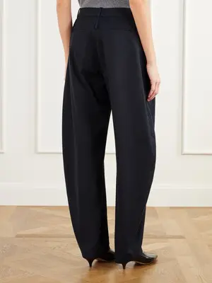Brandon Maxwell The Dean Cotton-canvas Barrel-leg Pants