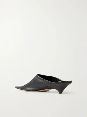 CHRISTEN Edge Stretch 35 Leather Mules