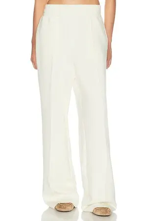 Varley The Wide Leg 32 Pant In White - Pristine