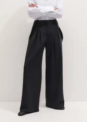 ME+EM Perfect Pleat Wide Leg Pant
