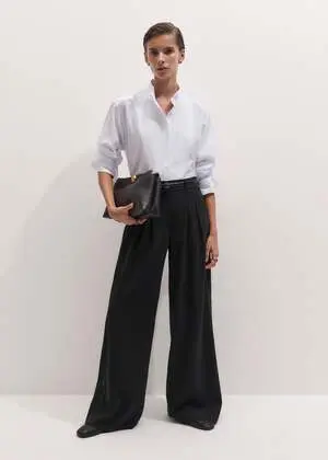 ME+EM Perfect Pleat Wide Leg Pant