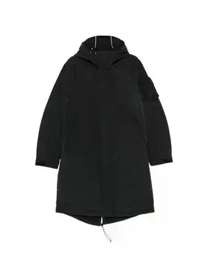 JG1 Hooded Padded Coat - Black