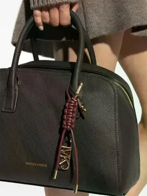 Michael Kors Braided Logo Keychain