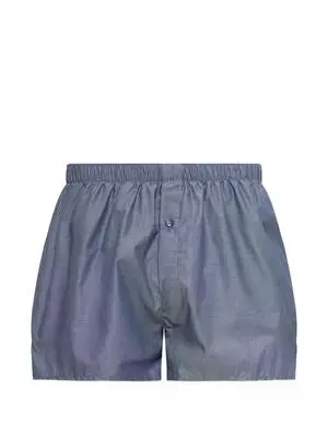 Hanro Cotton Boxers - Blue