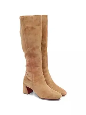 CHRISTIAN LOUBOUTIN Jane Botta Knee-length Boots - Neutrals