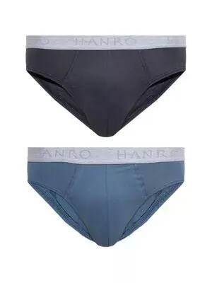 Hanro Cotton Essentials Briefs - Blue