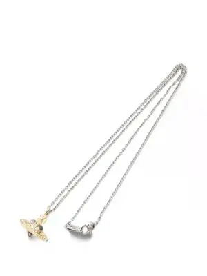 VIVIENNE WESTWOOD Diamante Heart Orb Necklace