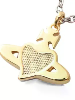 VIVIENNE WESTWOOD Diamante Heart Orb Necklace