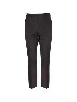 MICHAEL COAL Pressed-crease Tailored Trousers