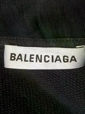 Balenciaga Logo-embroidered Oversized Hoodie
