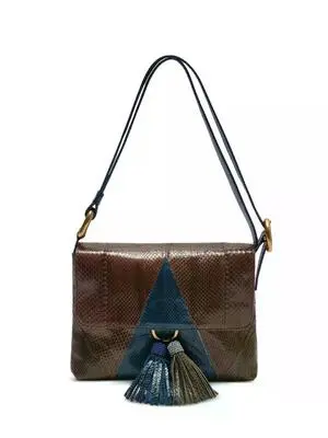 Malìparmi Patchwork Spirit Shoulder Bag - Blue