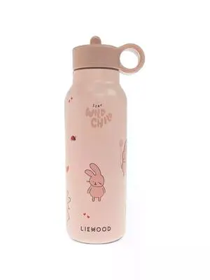 LIEWOOD Falk Rabbit-print Water Bottle - Pink