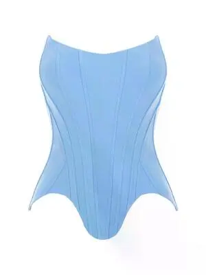 V:PM ATELIER Demi Panelled Corset Top