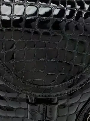 CHRISTIAN LOUBOUTIN Small Explorafunk Crocodile-embossed Backpack