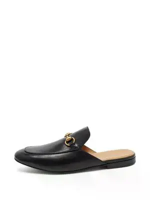 Gucci Princetown Horsebit Mules - Black