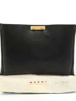 Marni Pushlock Clutch Bag