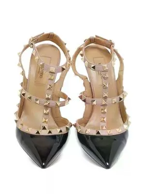 Valentino Garavani Rockstud Ankle Strap Pumps