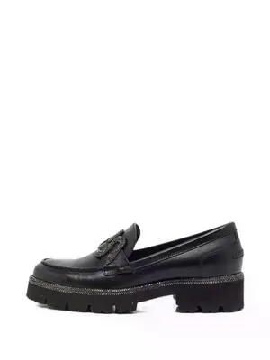 Rene Caovilla Morgana Crystal-embellished Loafers