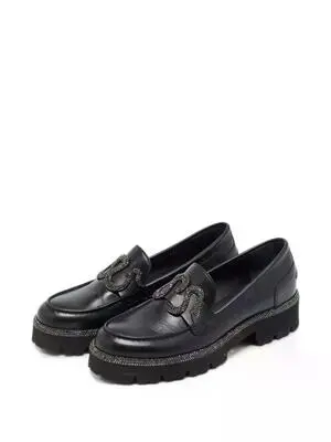 Rene Caovilla Morgana Crystal-embellished Loafers