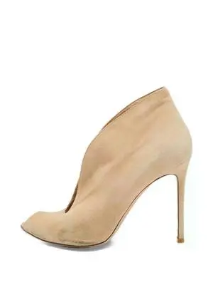 GIANVITO ROSSI Vamp Ankle Boots - Neutrals