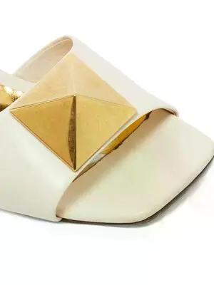 Valentino Garavani One Stud Slide Sandals