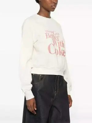 RE/DONE Graphic-print Raglan-sleeve Sweatshirt