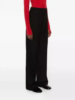 Moncler Concealed-fastening Flared Trousers